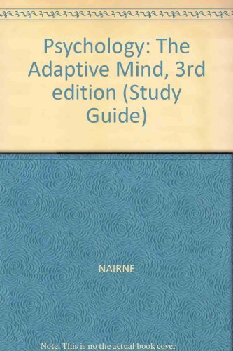 Amazon.com: Psychology: The Adaptive Mind, 3rd edition (Study Guide ...