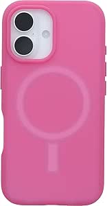 Amazon.com: OtterBox iPhone 16 Symmetry Series Soft Touch for MagSafe - Foxberry Pink : Cell ...