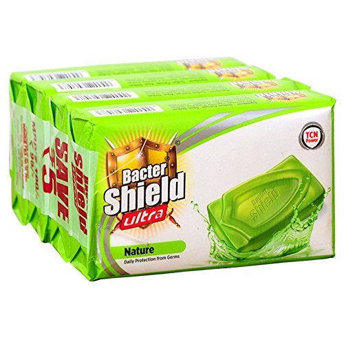 Buy Bacter Shield Ultra Nature Soap, 4x125g Online at Low Prices in ...