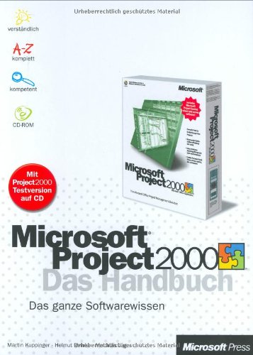 Microsoft Project 2000. Das Handbuch : Amazon.de: Bücher
