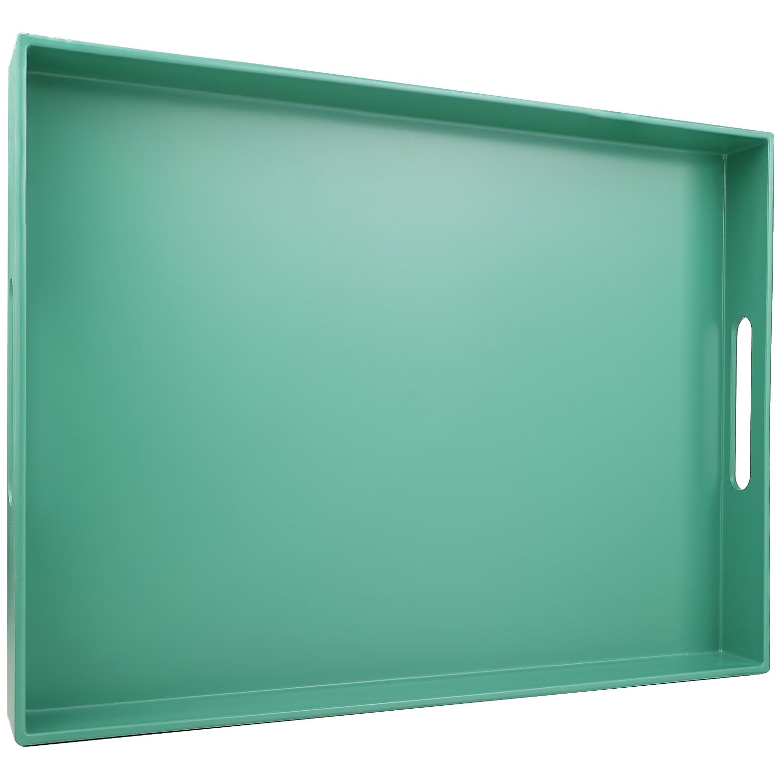 Amazon.com: SforGUVA Green Serving Tray for Coffee Table, Rectangular ...