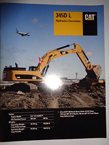 Caterpillar 345D L Hydraulic Excavator Sales Brochure: Caterpillar ...