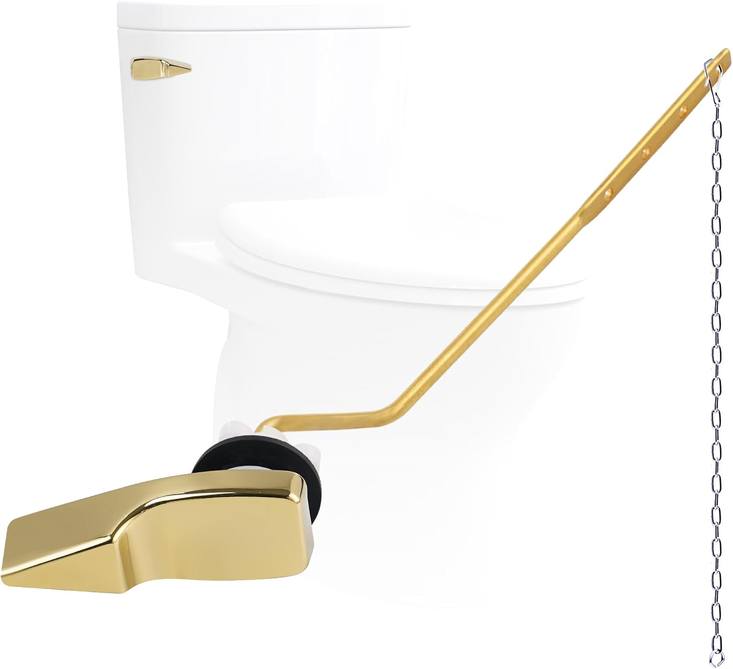 Universal Side Mount Metal Toilet Handle Replacement Kit Compatible ...