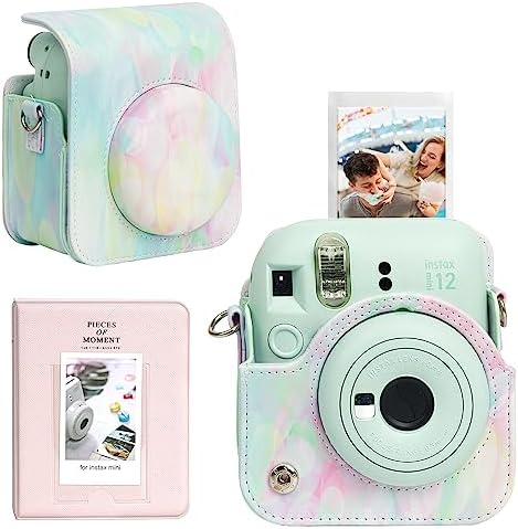 Amazon.com : Fujifilm Instax Mini 12 Camera Case - Pastel Blue ...