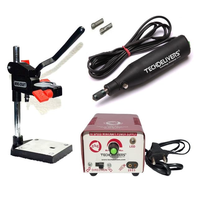 TECHDELIVERS® Goldsmith Tools Drill Machine PCB Driller with ...