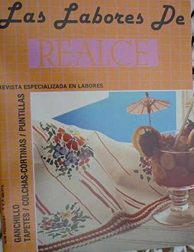 Las labores de REALCE: Ganchillo, tapetes, puntillas... Revista ...