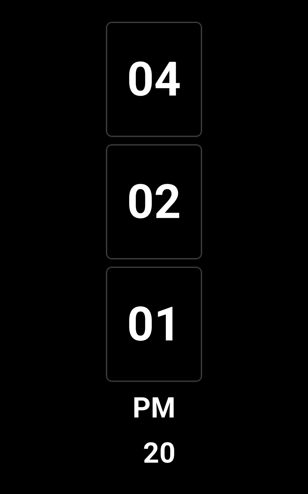 Flip Clock - Minimalist Clock Timer:Amazon.de:Appstore for Android