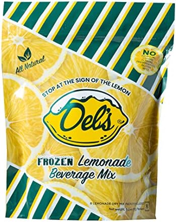 Amazon.com: Del's Lemonade Bolsa de 8 paquetes de limonada congelada ...