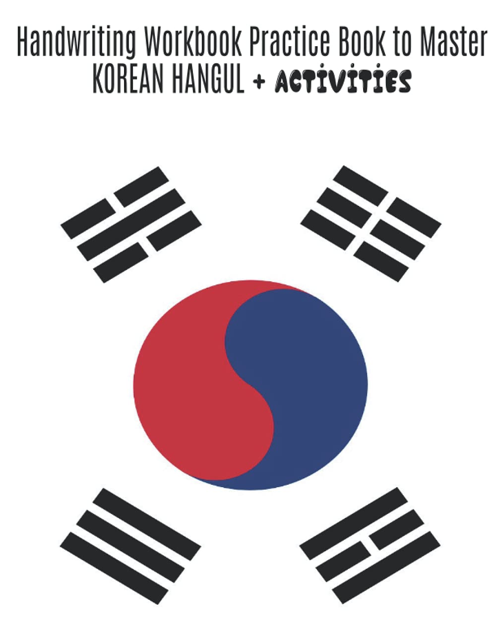 Buy Handwriting Workbook Practice Book to Master KOREAN HANGUL ...