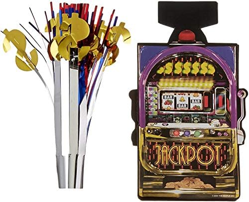 Amazon.com: Slot Machine Centerpiece Party Accessory (1 count) (1/Pkg ...