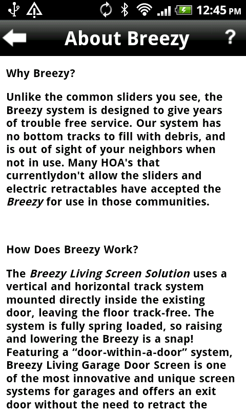 Breezy Living - App on Amazon Appstore