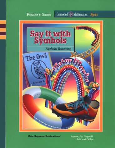Amazon | Say It Symbols: Algebraic Reasoning (Connected Mathematics ...