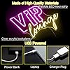 Horseneon VIP Lounge Neon Signs for Wall Decor, VIP Neon Lights Signs ...