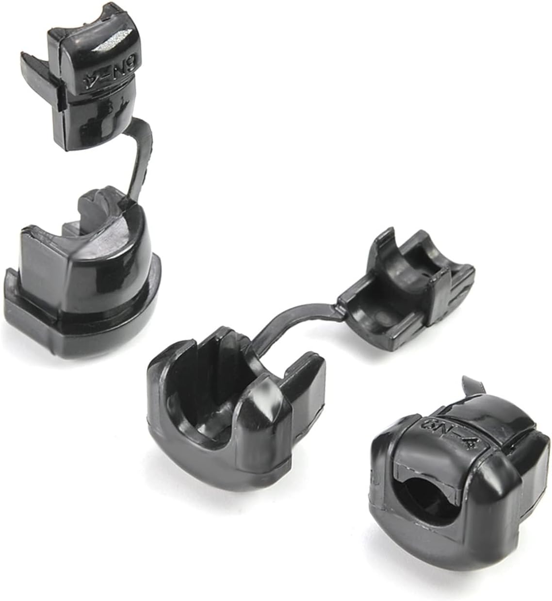 Amazon.com: Fielect Round Cable Wire Strain Relief Bush Grommet Round ...