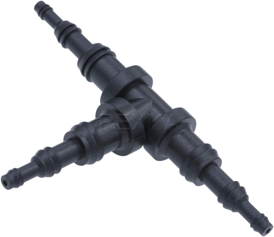 Amazon.com: Rexka 15 pcs Universal Break-Off Hose 3-Way T Connector for ...
