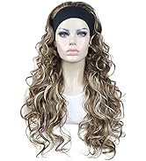 Amazon.com: Aimole Synthetic Heat Resistant Hair Long Curly Wigs ...