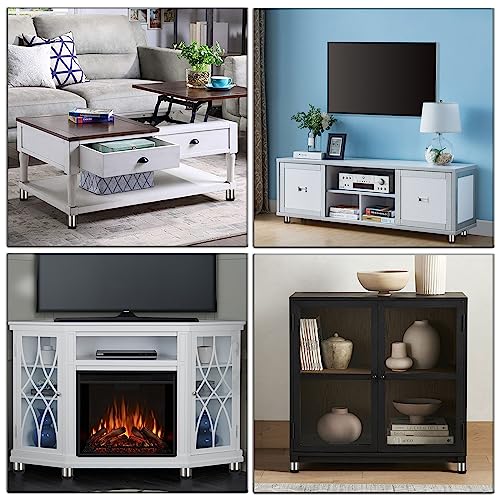 Snapklik.com : OwnMy 4PCS 2 Inch Stainless Steel Furniture Legs ...