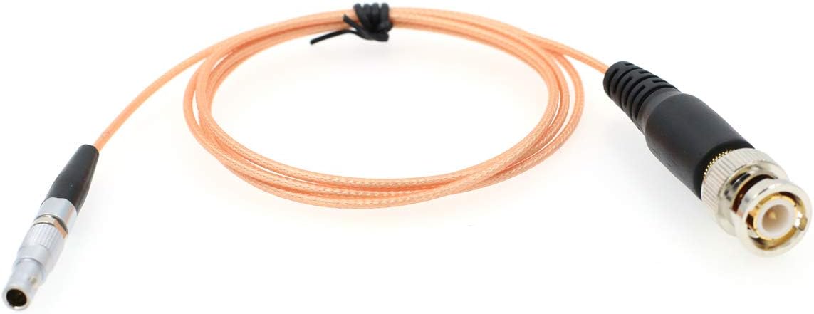 Amazon.com: DRRI Nor1438 Cable, 4pin Male BNC Timecode Cable for RED ...