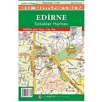 Edirne Sokaklar Haritası: Edirne Şehir Planı / City Plan | Amazon.com.br