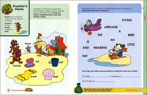 JumpStart 1st Grade Parts of Speech Workbook: Amazon.co.uk ...