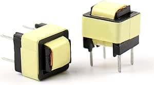 Amazon.co.jp: 10 pcs Common Mode Inductor LED Power Filter Coil Inductance EE8.3 EE10 EE12 5 10 ...