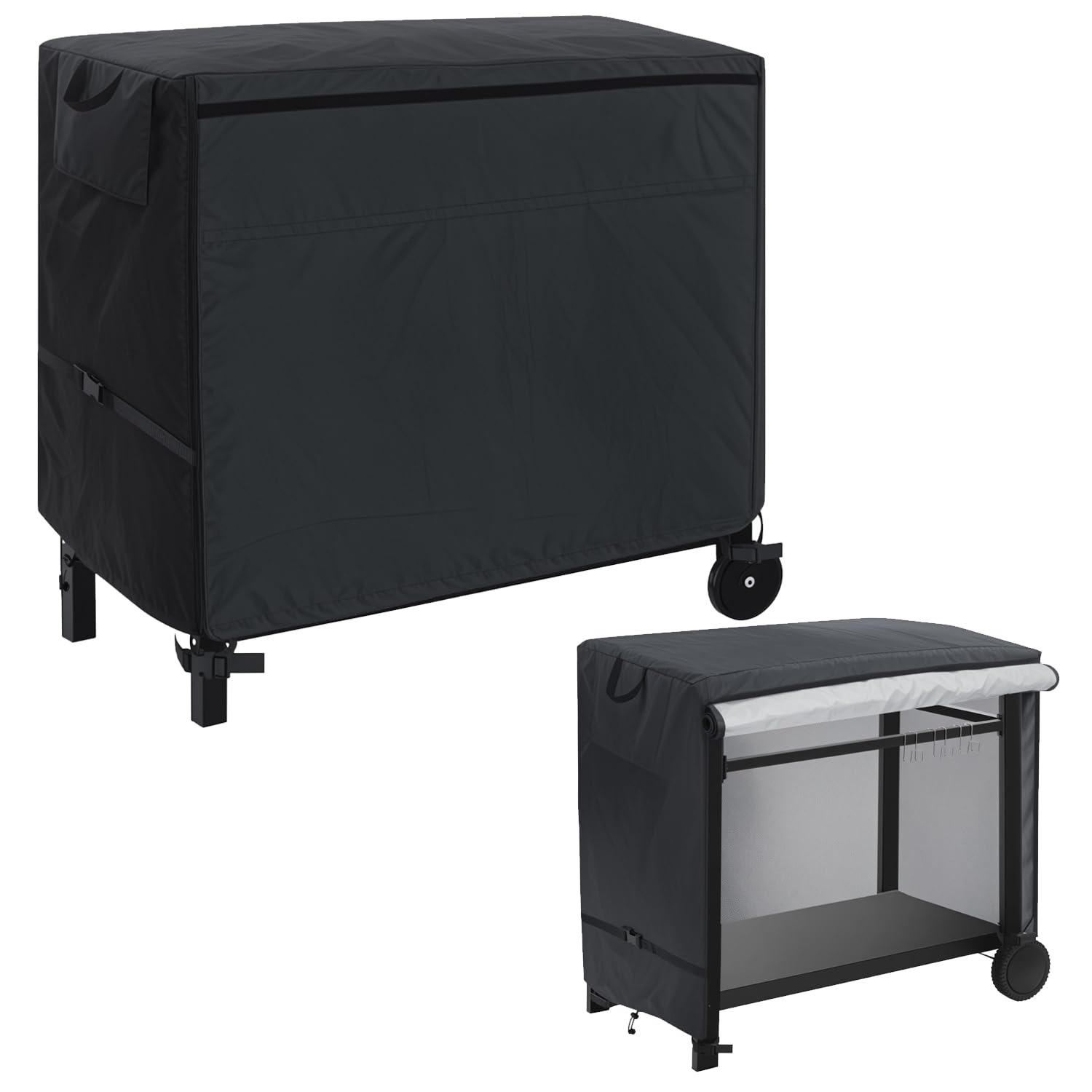 YUJHON Outdoor Prep Table Cover for Keter Unity Small Portable Table ...