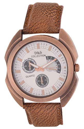 Buy Rare Analog Copper Dial Men's Watch - S-copper style-3 Online at ...