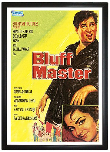 Posterboy 'Bluff Master' Poster (Brown, 30.48 cm x 45.72 cm) : Amazon ...