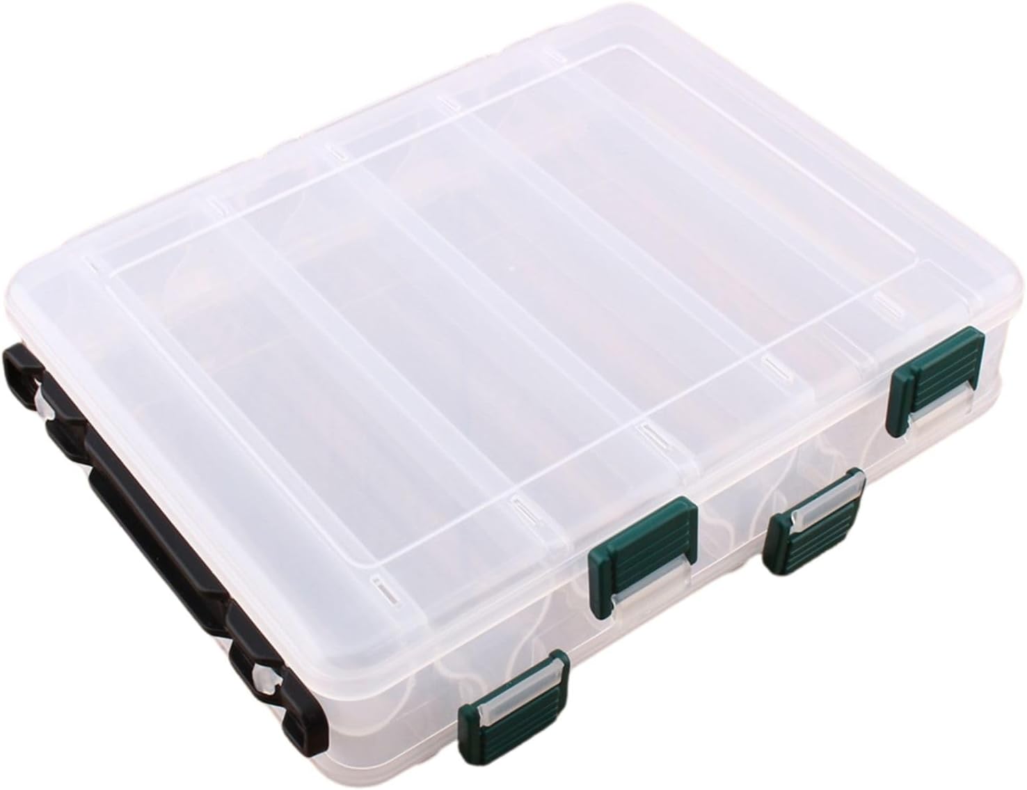Nikou Tackle Box, 12 Compartments Tackle Plastik Aufbewahrungsbehälter ...
