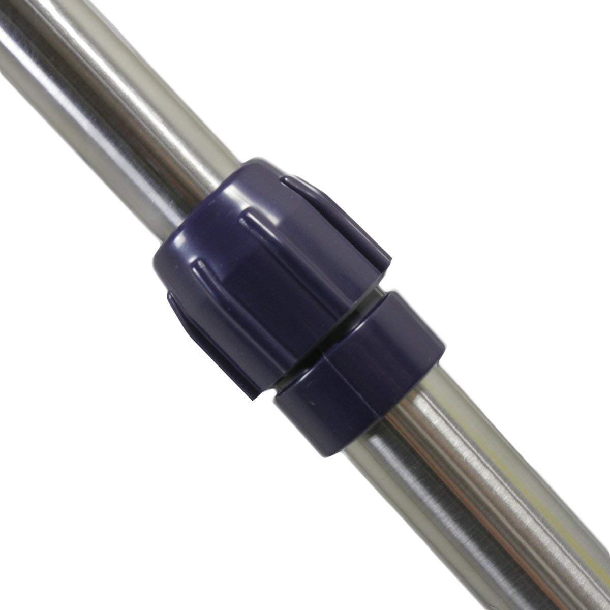 Styleys Stainless Steel Double-Pole Clothes Hanger/Rack, Rolling Bar ...