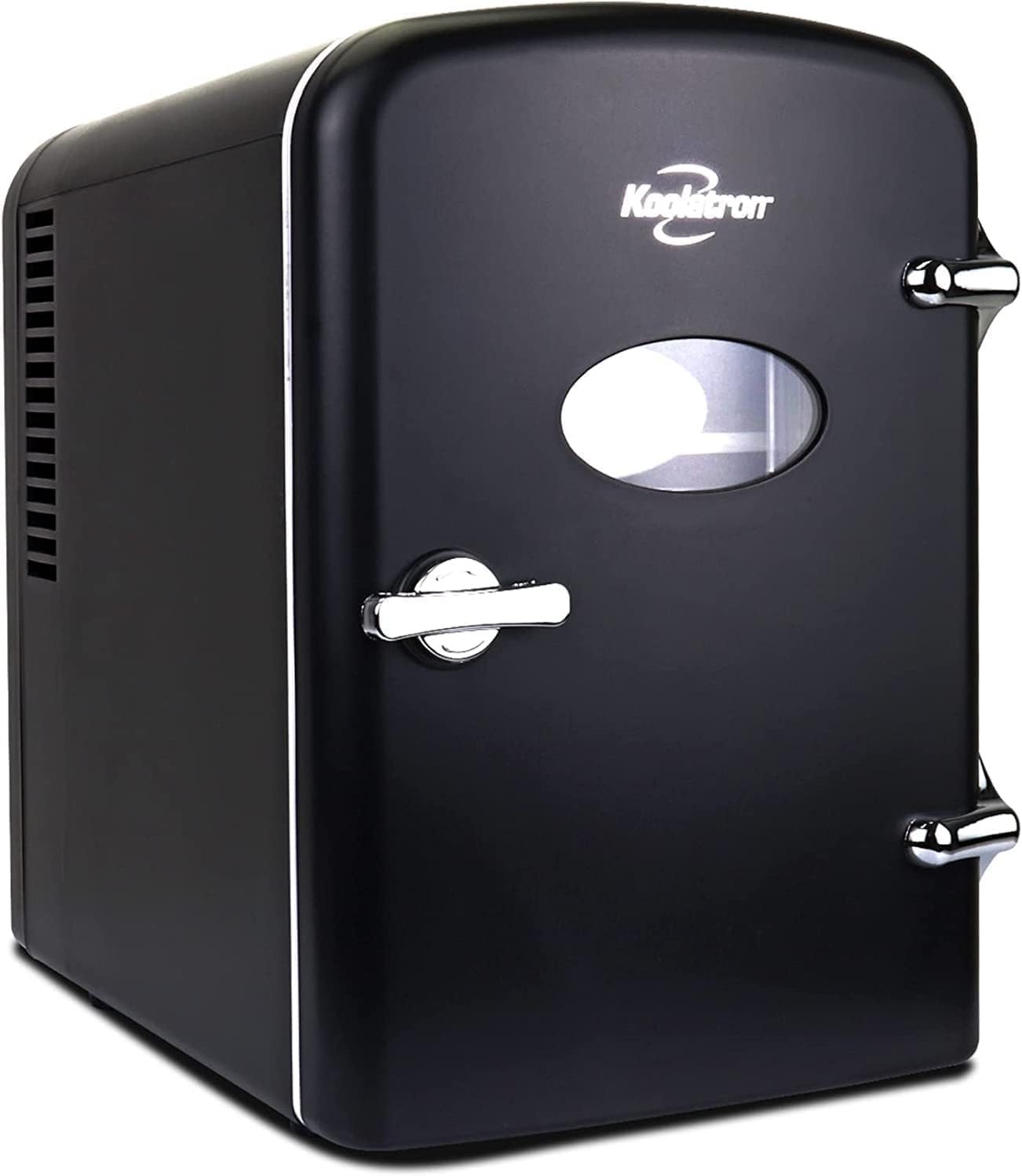 ADVWIN Mini Bar Fridge, Small Fridges Glass Door Mini Beverage ...