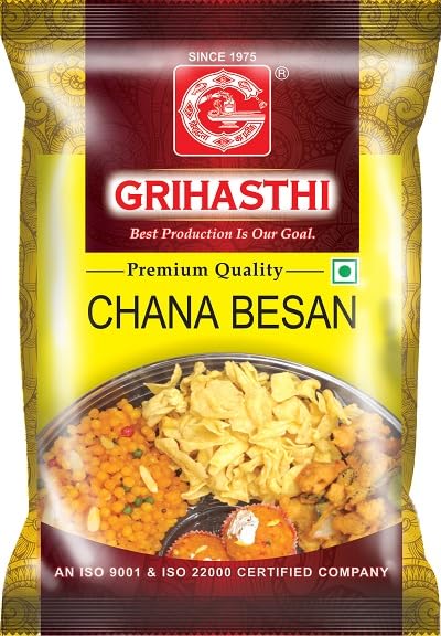 Grihasthi Organic Gluten Free Besan (500Gm) : Amazon.in: Grocery ...