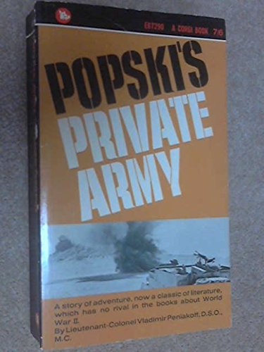Popski's Private Army: Vladimir Peniakoff: 9780552072908: Amazon.com: Books