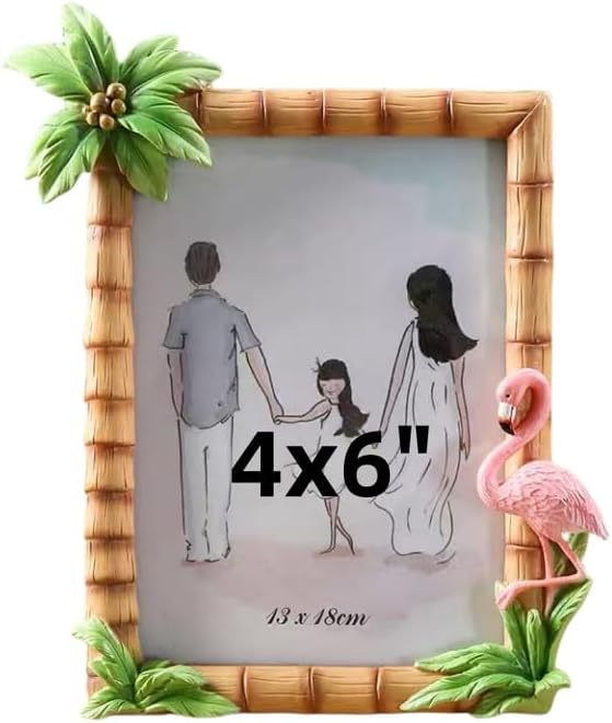 Amazon.com - Pofectsty Flamingo Photo Frame 4x6 Picture Frame Set ...
