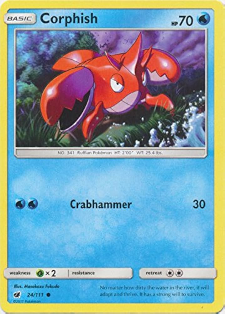 pokemon corphish coloring pages