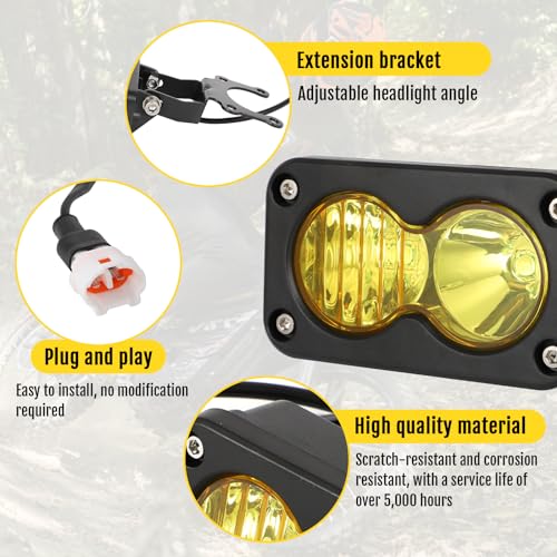 Sur-Ron Headlight 3-Inch Headlight Kit For Sur-Ron & Talaria Electric ...