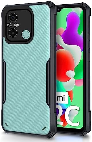 Pikkme Redmi 12C Back Cover | Crystal Clear Transparent Back | Ultra ...