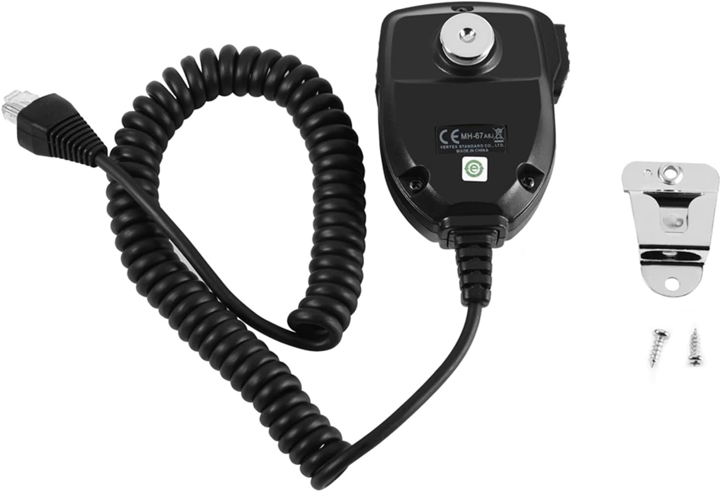 Amazon.com: (2-Pack) Shoulder Handheld Speaker Microphone PTT with Reinforced Cable for Yaesu ...