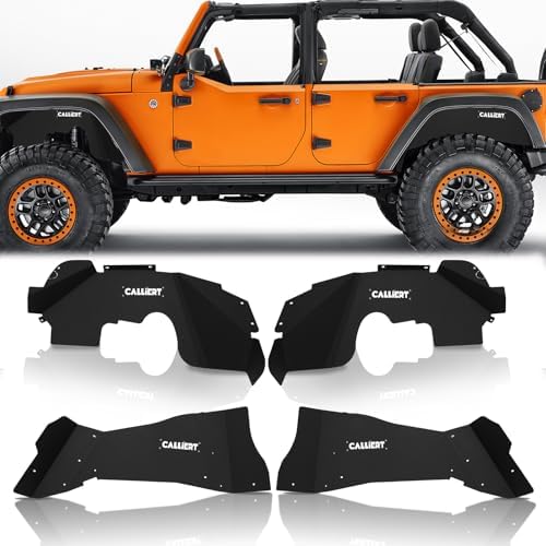 Amazon.com: XOOKUN Front & Rear Inner Fender Wheel Well Inner Liners ...