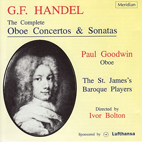 Play Handel: The Complete Oboe Concertos & Sonatas by Paul Goodwin ...
