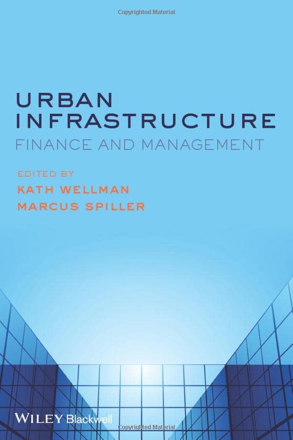 Ebook – Urban Infrastructure: Finance and Management 1 Edition (PDF ...