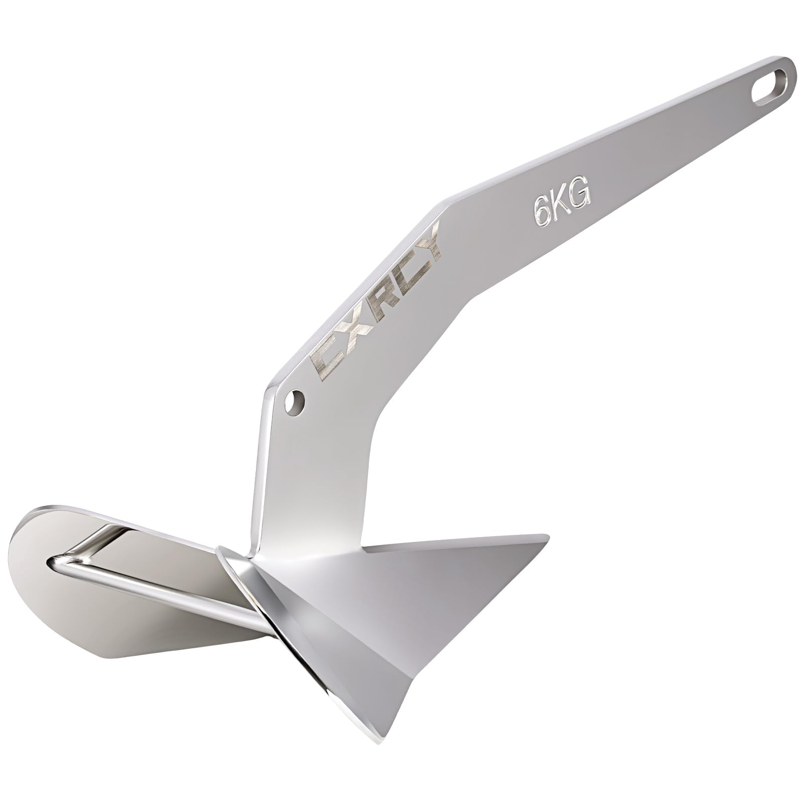 Amazon.com : CXRCY Boat Delta Anchor, 316 Stainless Steel Anchor 13lb ...