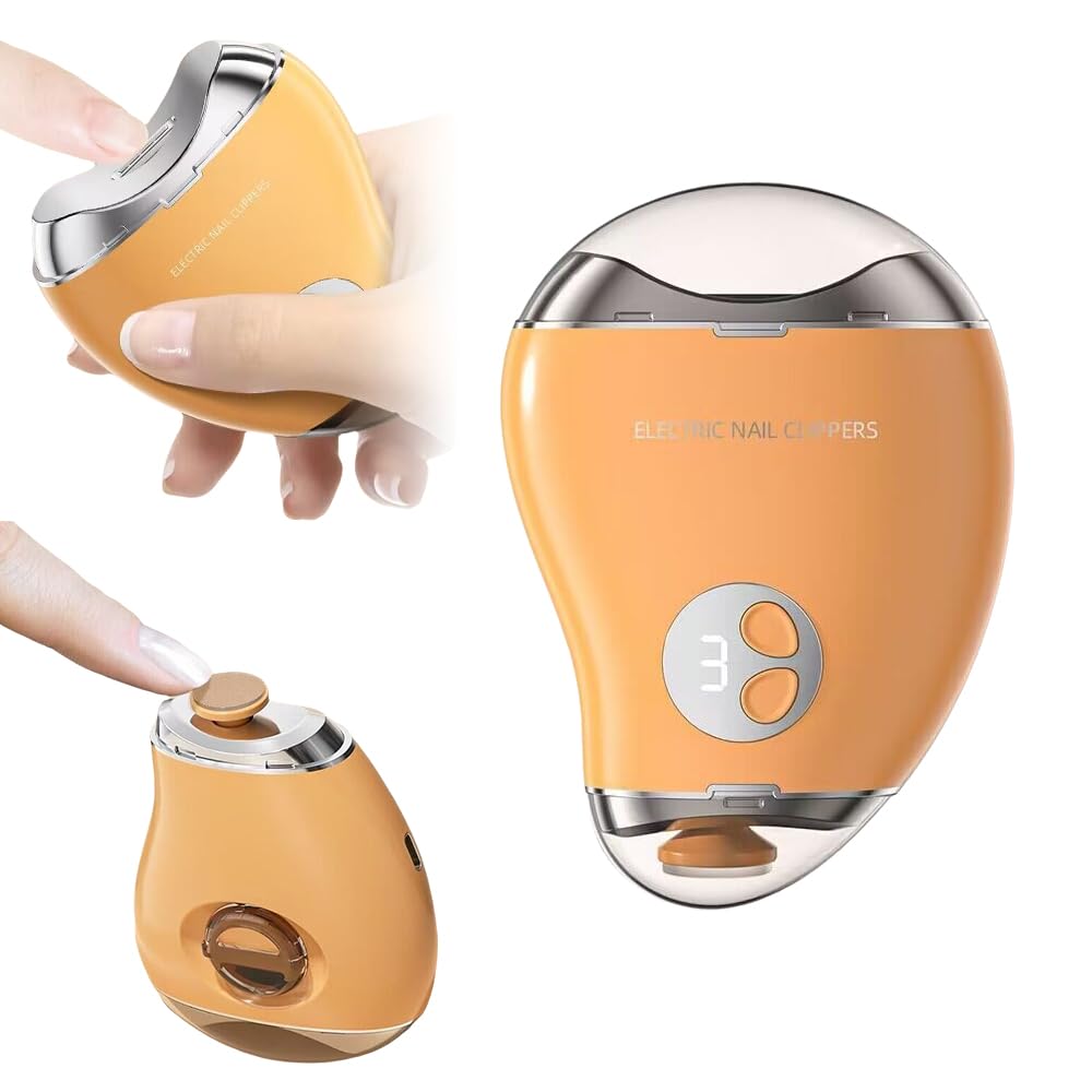 Amazon.com : 2 in 1 Electric Polishing Automatic Nail Clippers, 2024 ...