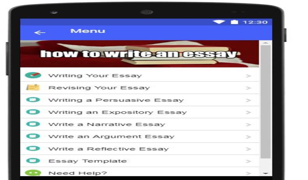 How to write an Essay - App on Amazon Appstore
