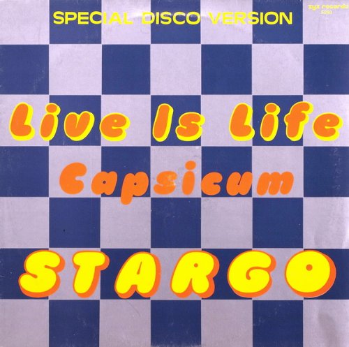 Amazon.com: Stargo: Live Is Life / Capsicum [12" Maxi]: CDs & Vinyl