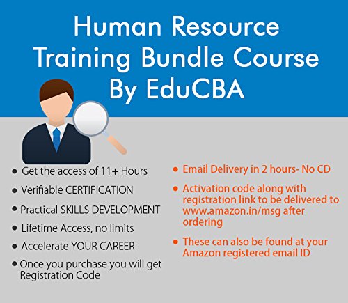 Human Resource Training Bundle by EDUCBA (Email Delivery in 2 hours - No CD) : Amazon.in: Software
