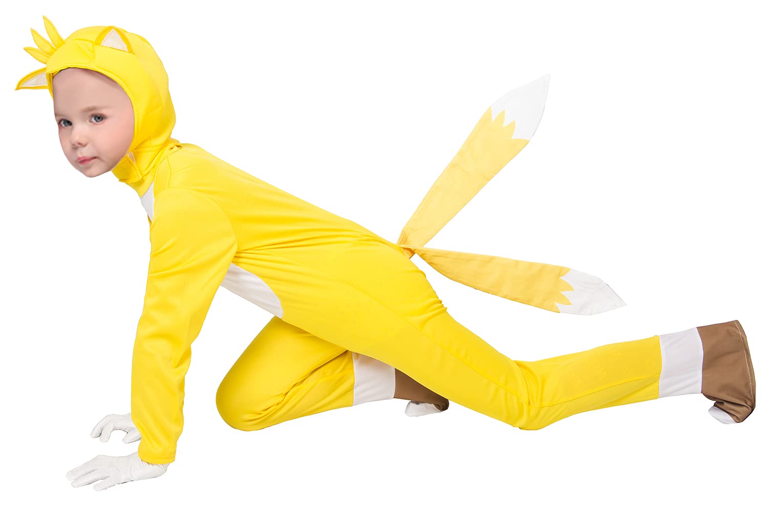 Snapklik.com : Halloween Kids Tails Costume Cosplay Cartoon Fox Suit ...