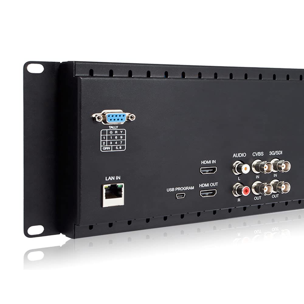 Snapklik.com : SEETEC D71 Plus Dual 7" 3RU Rack Mount Monitor 4K HDMI ...
