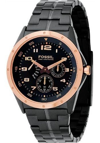 Fossil Men's Multi-Function Black Dial Watch #BQ9348 | Amazon price ...