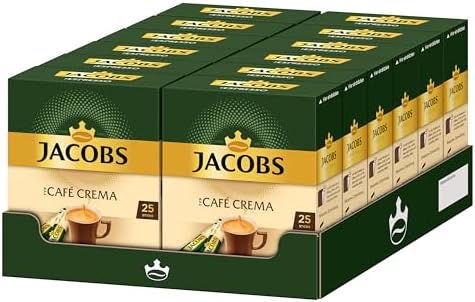 Amazon.com : Jacobs - Typ Café Crema Instant Coffee - 12x 25 sticks ...